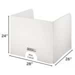 Privacy Shield (Privacy Board) Tabletop Voting Booth - Privacy Shields