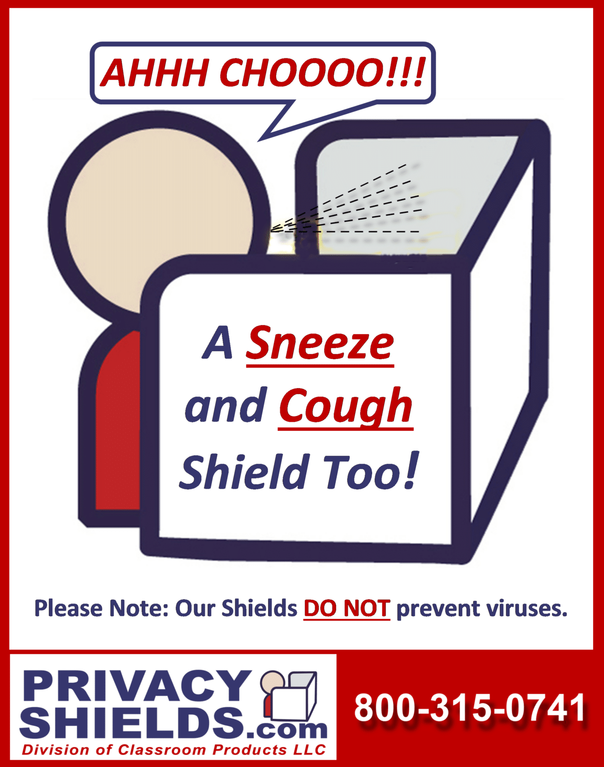 Privacy Shield (Privacy Board) Tabletop Voting Booth - Privacy Shields