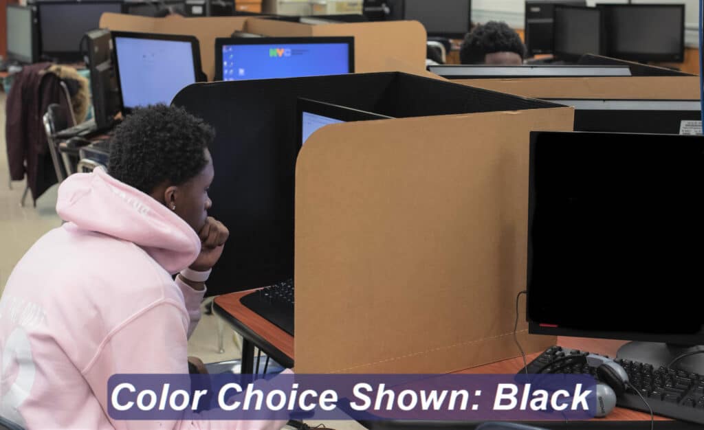 Computer Privacy Shields (Privacy Folders) to Prevent Cheating