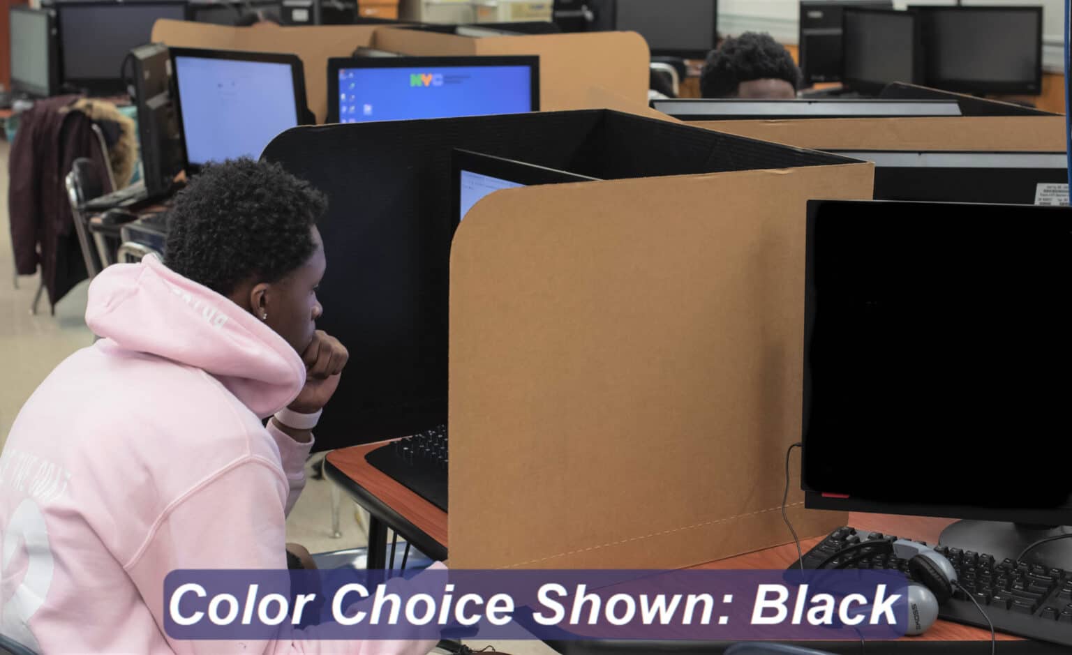 Computer Privacy Shields (Privacy Folders) to Prevent Cheating