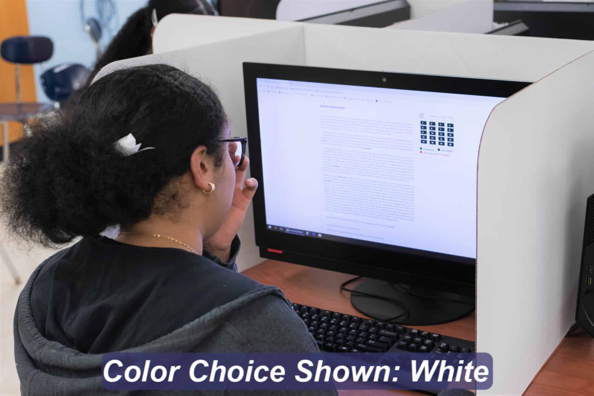 Computer Privacy Shields (Privacy Folders) to Prevent Cheating