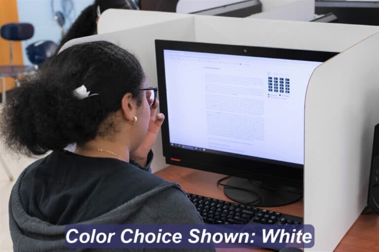 Computer Privacy Shields (Privacy Folders) to Prevent Cheating