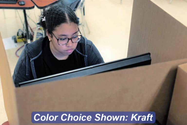 Computer Dividers - Computer Privacy Shields for Secure Testing