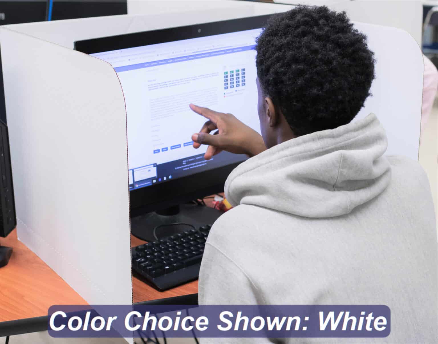 Computer Privacy Shields (Privacy Folders) to Prevent Cheating