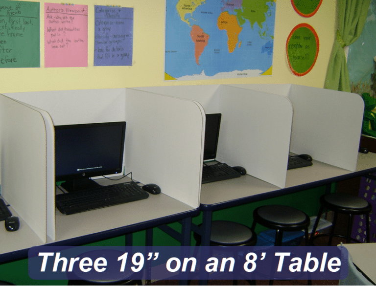 Computer Privacy Shields (Privacy Folders) to Prevent Cheating