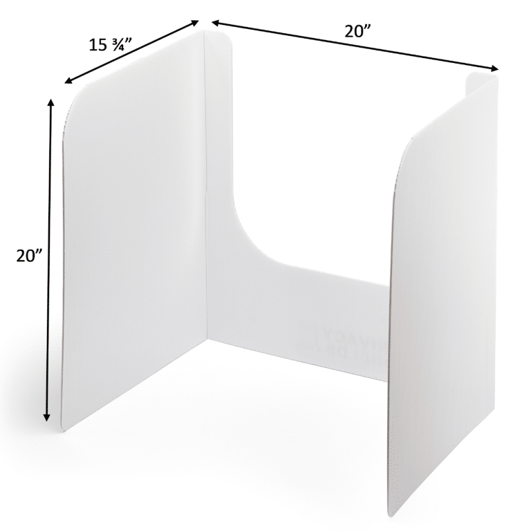 Shop Desktop Privacy Shields (Study Carrels) for Schools & Polling Places